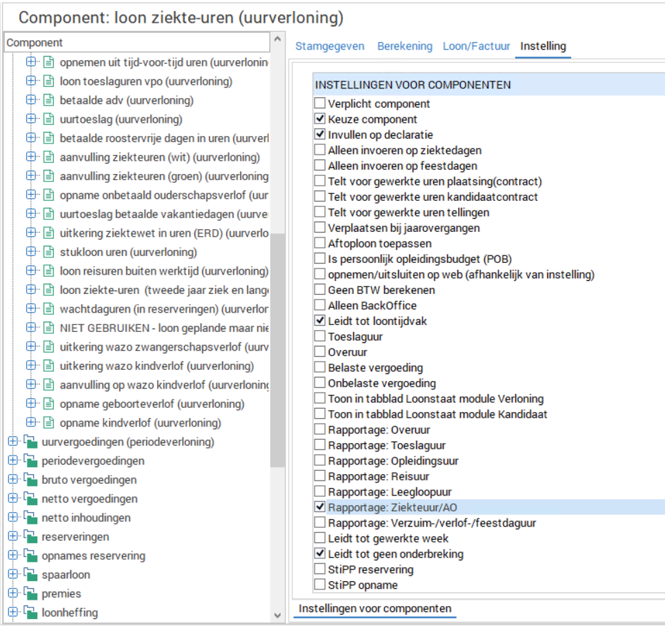 Overige uren op de management informatie rapportages – HelloFlex