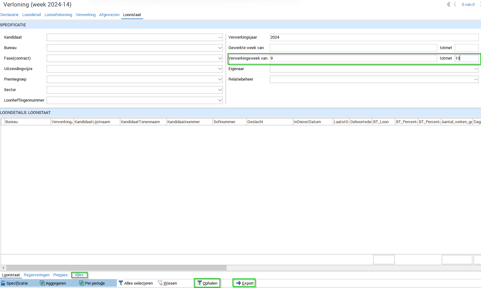 Aansluiten loonaangifte naar de loonstaat – HelloFlex